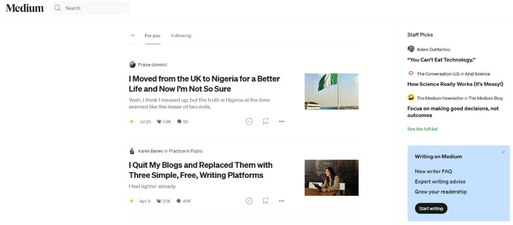 8 大寫作平台推薦：2025 最新功能介紹 & 評比分析 (真的超細節)