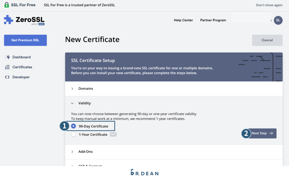 SSL For Free 教學：免費 SSL 憑證申請 & 安裝