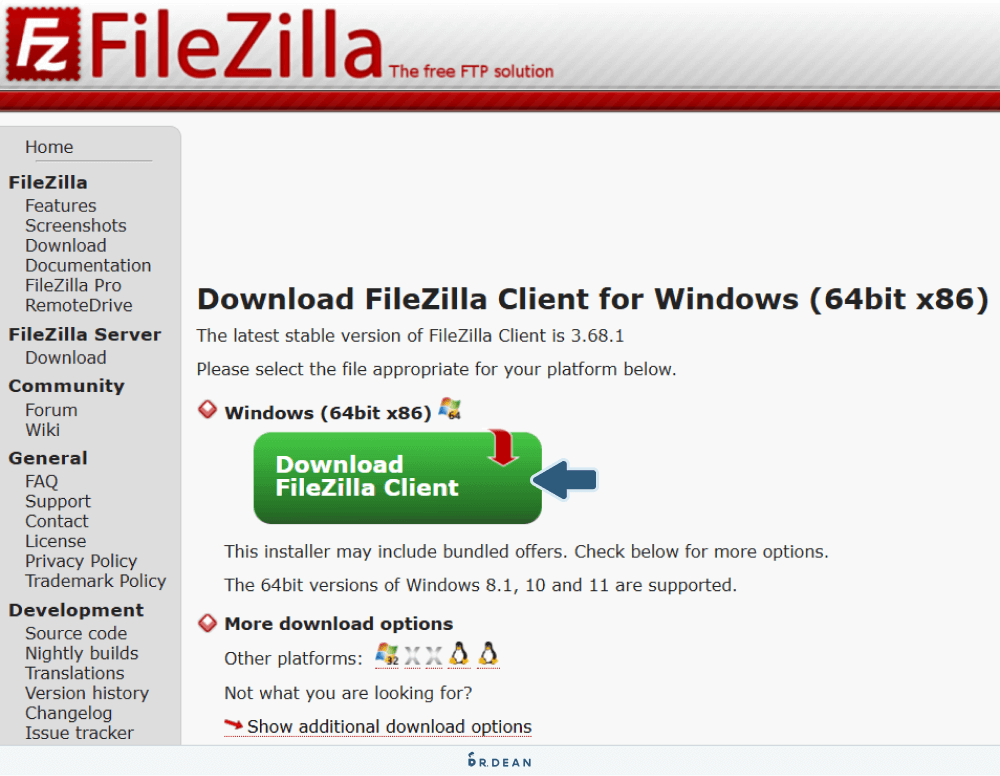 FTP軟體FileZilla教學：快速上傳檔案到網站資料夾 (下載也適用)